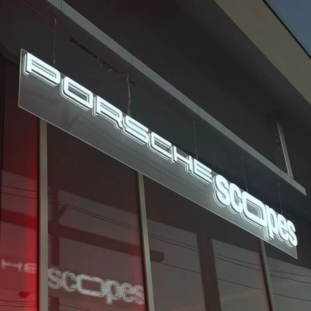 Flat Face Front & Backlit Channel Letters | Premium Signs | Neonific ...