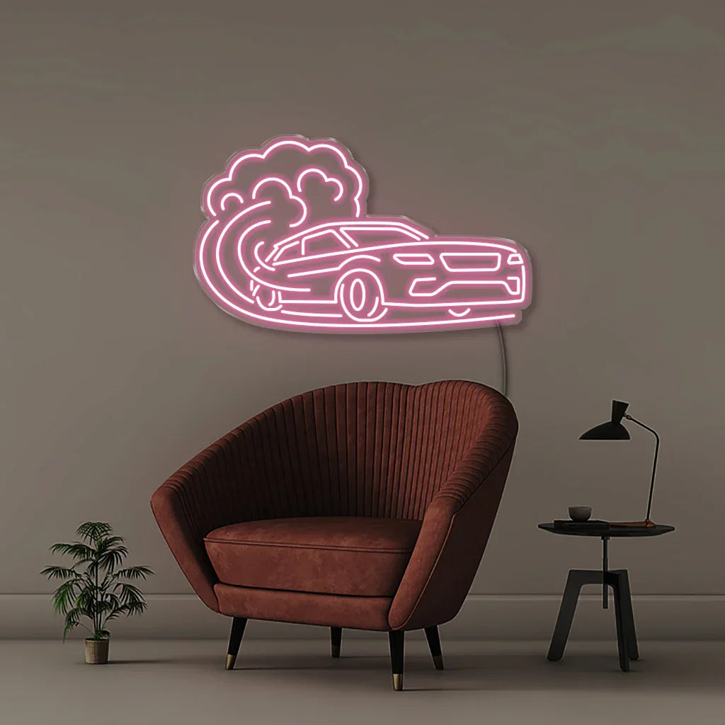Race Car LED Neon Sign | Auto Garage Decor | Neonific - Speed & Style ...