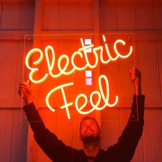 Electric Feels Neon Sign | Light Up Your Vibe – Neonific.com