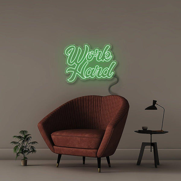 Work Hard| LED Neon Sign| Neonific – Neonific.com